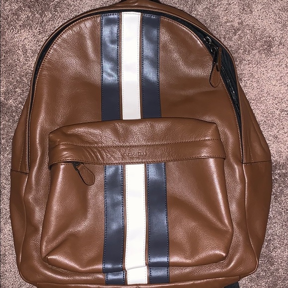 Coach | Bags | Coach Varsity Stripe Backpack | Poshmark